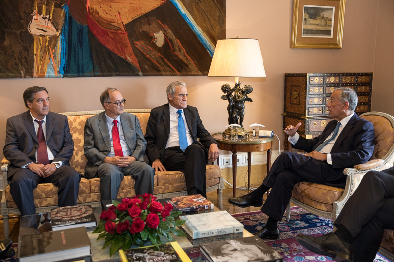 Presidente da República recebeu delegação do PCP - Atualidade - Sítio ...